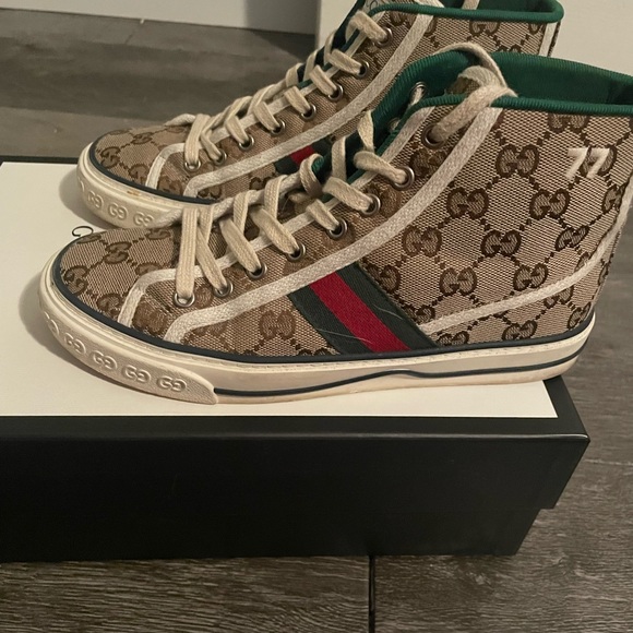 Gucci | Shoes | Gucci High Top Sneakers | Poshmark